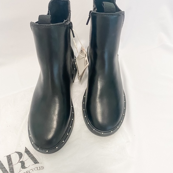 Zara | Shoes | Nwt Zara Girls Studded Boots | Poshmark